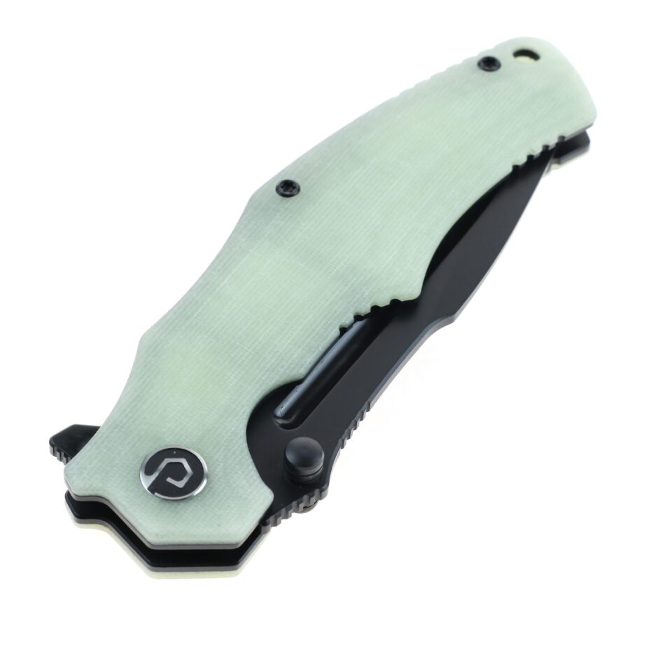 TOP QUEST - DEFCON 8.25" TD1004 Folding Knife w/ Glow in the dark G10 ...